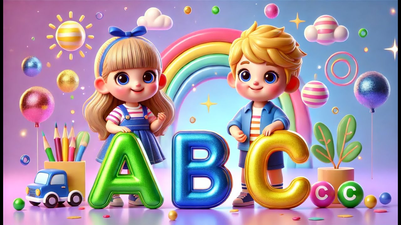📖 ABC Alphabet Song | Learn ABC Letters & Sounds | Nursery Rhymes ...