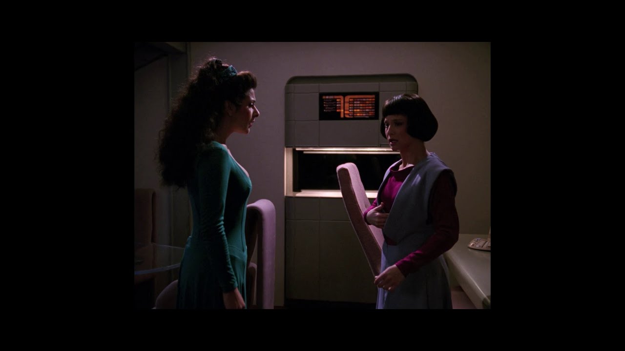 Star Trek Next Generation 1990 - Lal (Data's Daughter) Has Meeting ...