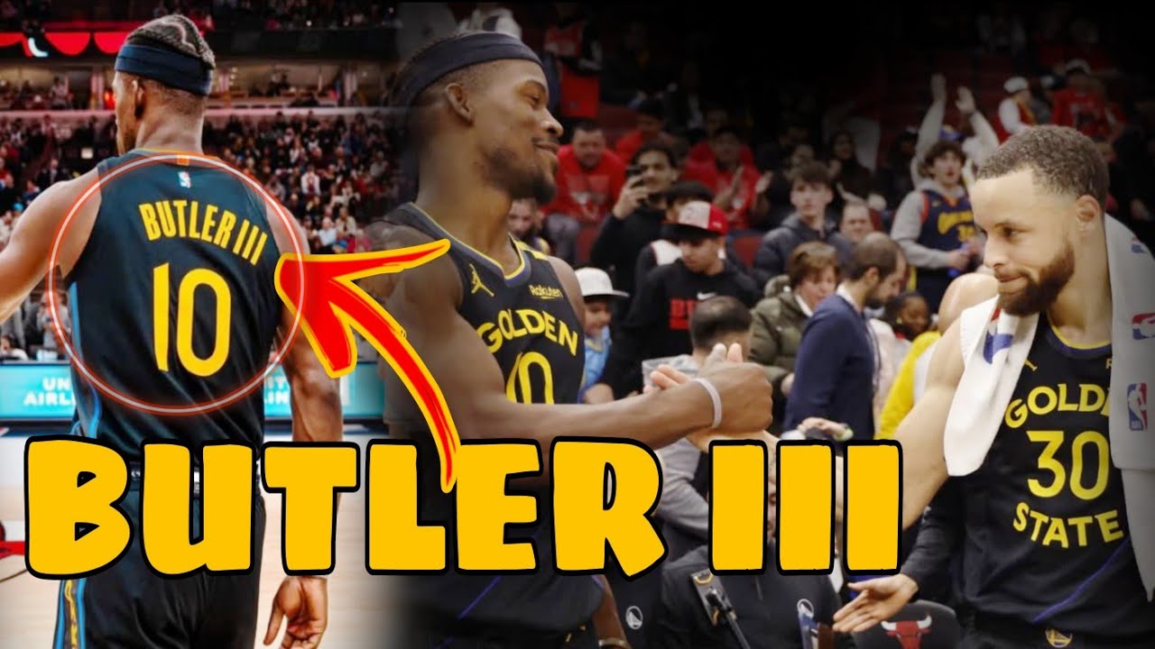 Why's Butler jersey number 10 and why is his Name Butler lll # ...