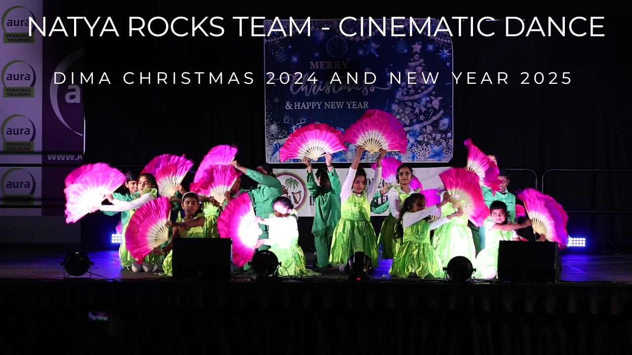Natya Rocks Team - Cinematic Dance | DIMA Christmas 2024 - YouTube