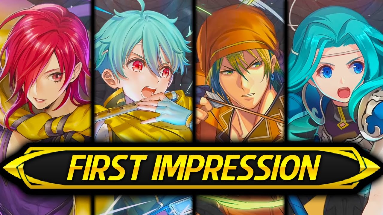 Fire Emblem Heroes - Nils, RATH, Leila & Fiora - The Dread Isle First ...