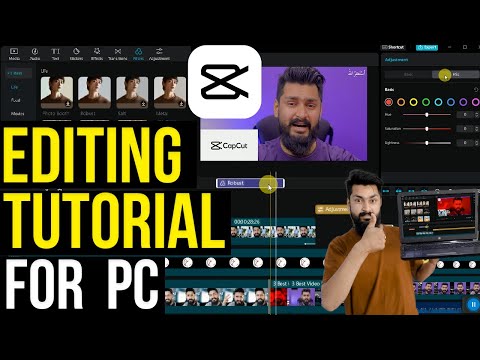 CapCut Tutorial for PC & Laptop | COMPLETE VIDEO EDITING TUTORIAL for Beginners in Hindi | Free