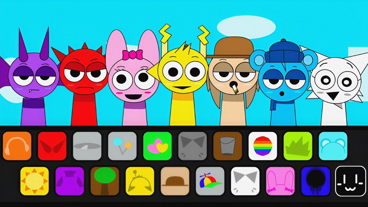 Sprinkle (Spruki) New Update Mod Sprunki (Review) Game Play - YouTube