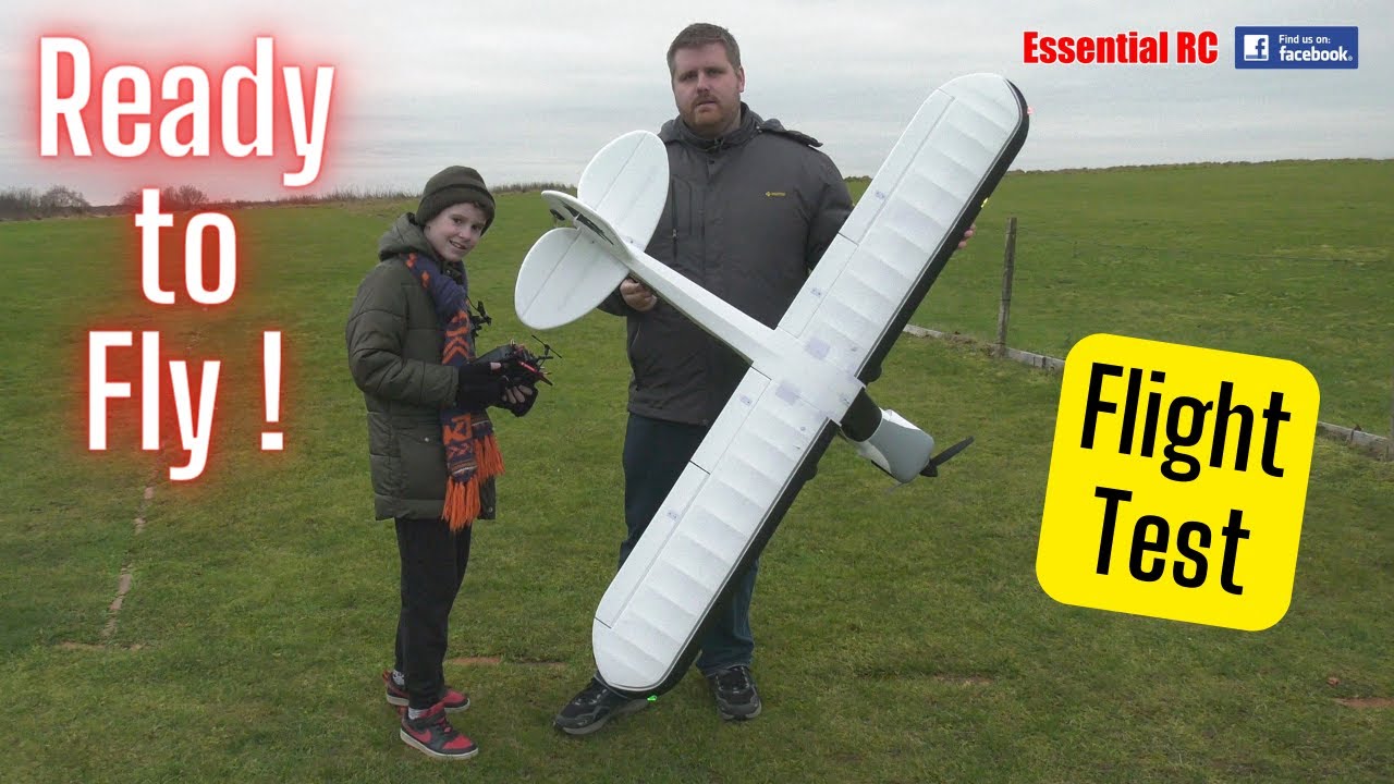 SUPER STOL RC AEROPLANE ! FMS 1.7m PA-18 Super Cub | Quick assembly and ...