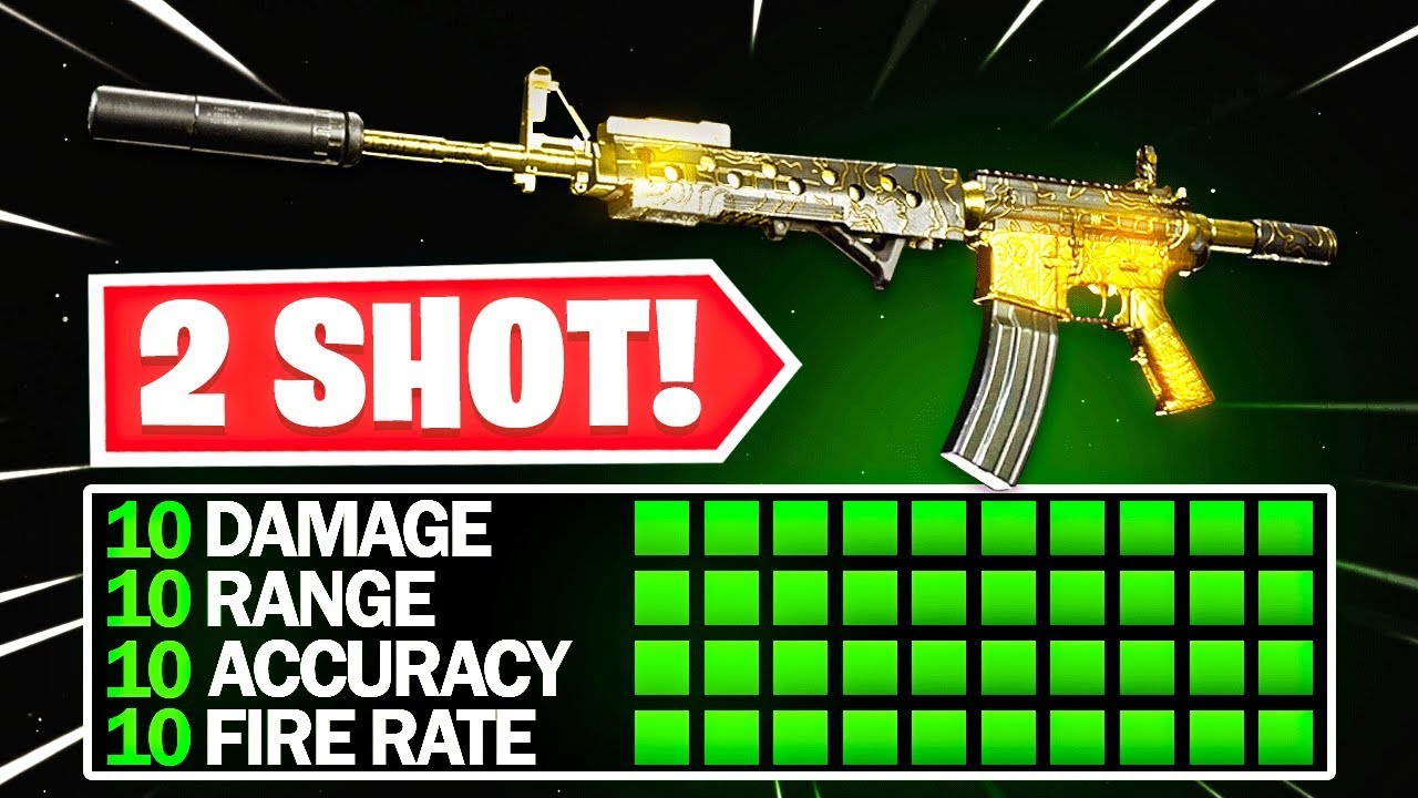 OVERPOWERED 2 SHOT M4A1 CLASS SETUP.. (Best M4A1 Class Setup) COD MW ...