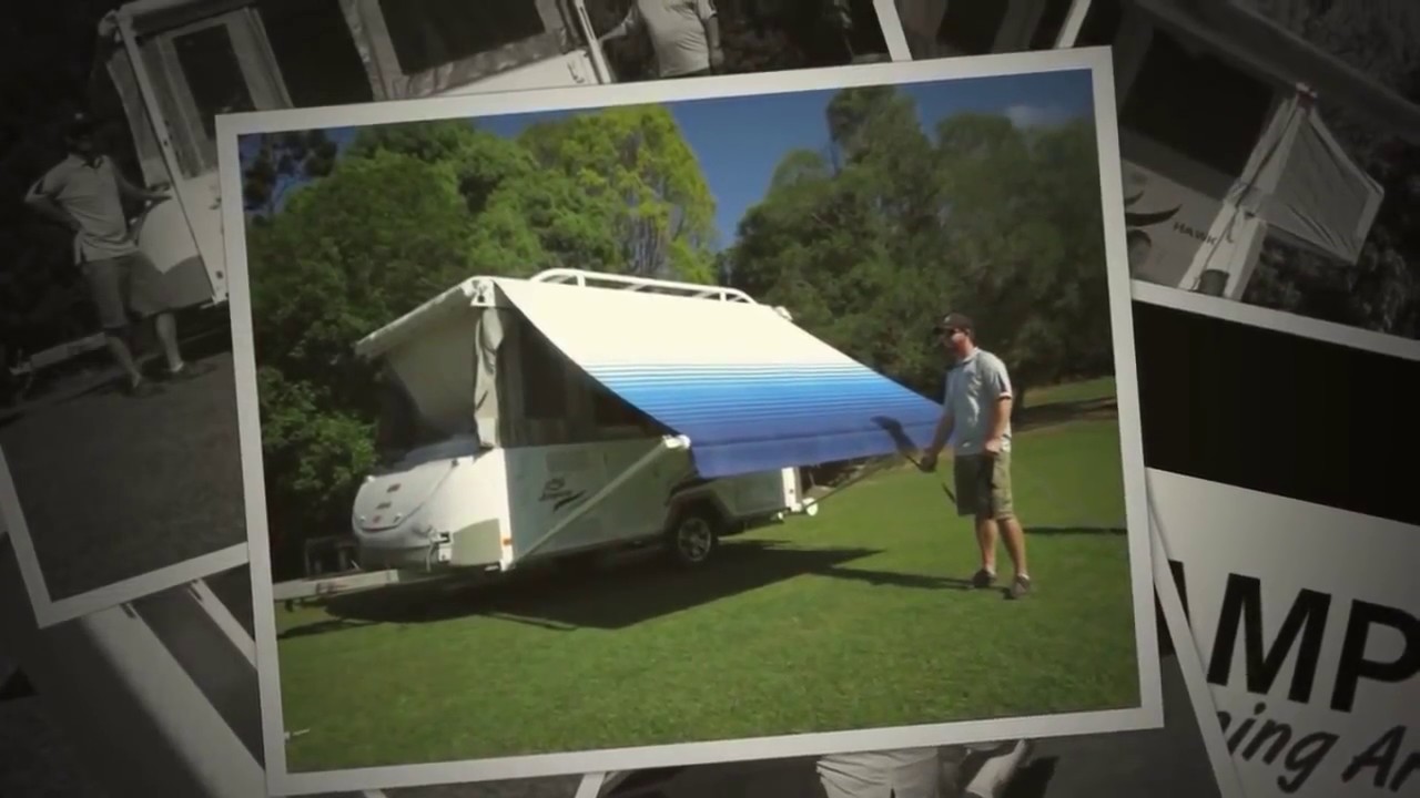Ezi Camper Awning Arms - Slideshow | Kakadu Annexes - YouTube