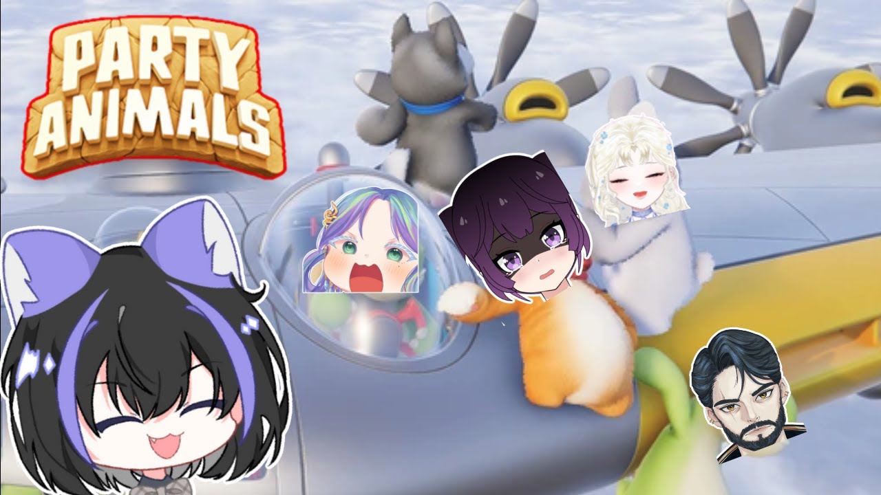 [VTUBER COLLAB] [Party Animals] Đây là đơn phương bị đánh ư? // Super ...