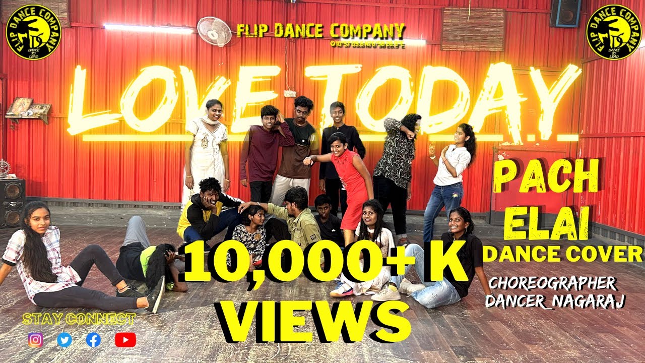 Love Today - Pacha Elai Dance Cover | @PradeepRanganathanchannel | @U1Records ...