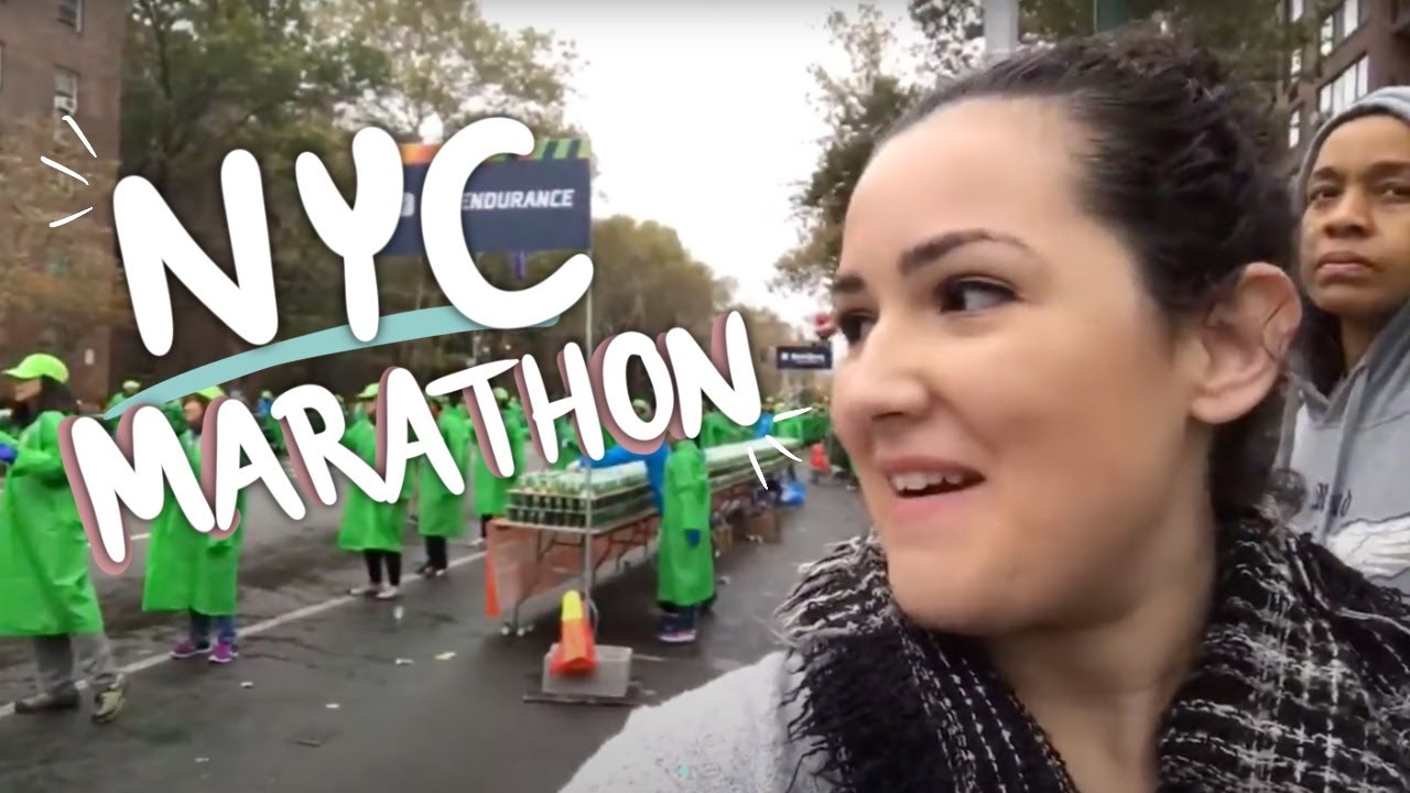 NYC MARATHON WEEKEND (my experience on the sidelines) - YouTube
