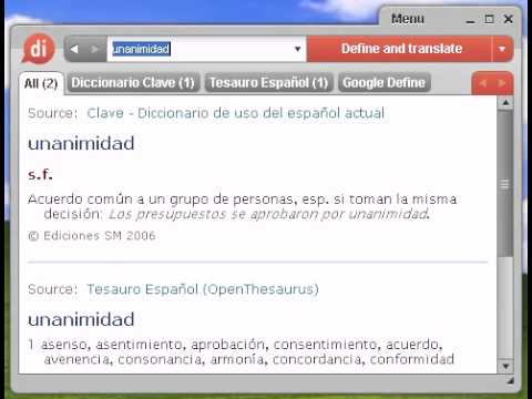 Definición de unanimidad - YouTube