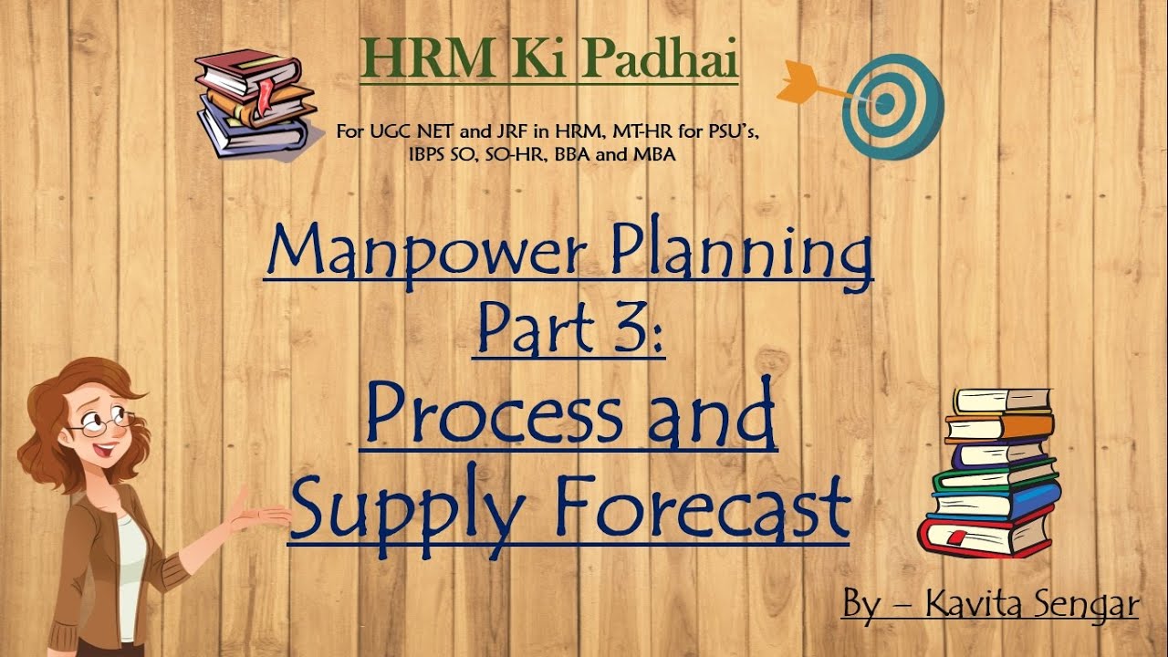 Manpower Planning part 3 : Process of Manpower Planning, Supply ...