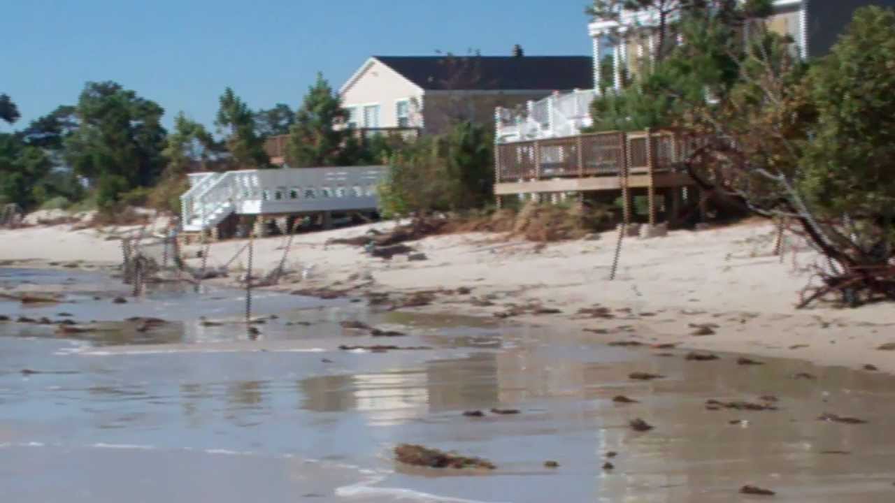 Bavon Beach series: Coastal Change in Virginia - YouTube