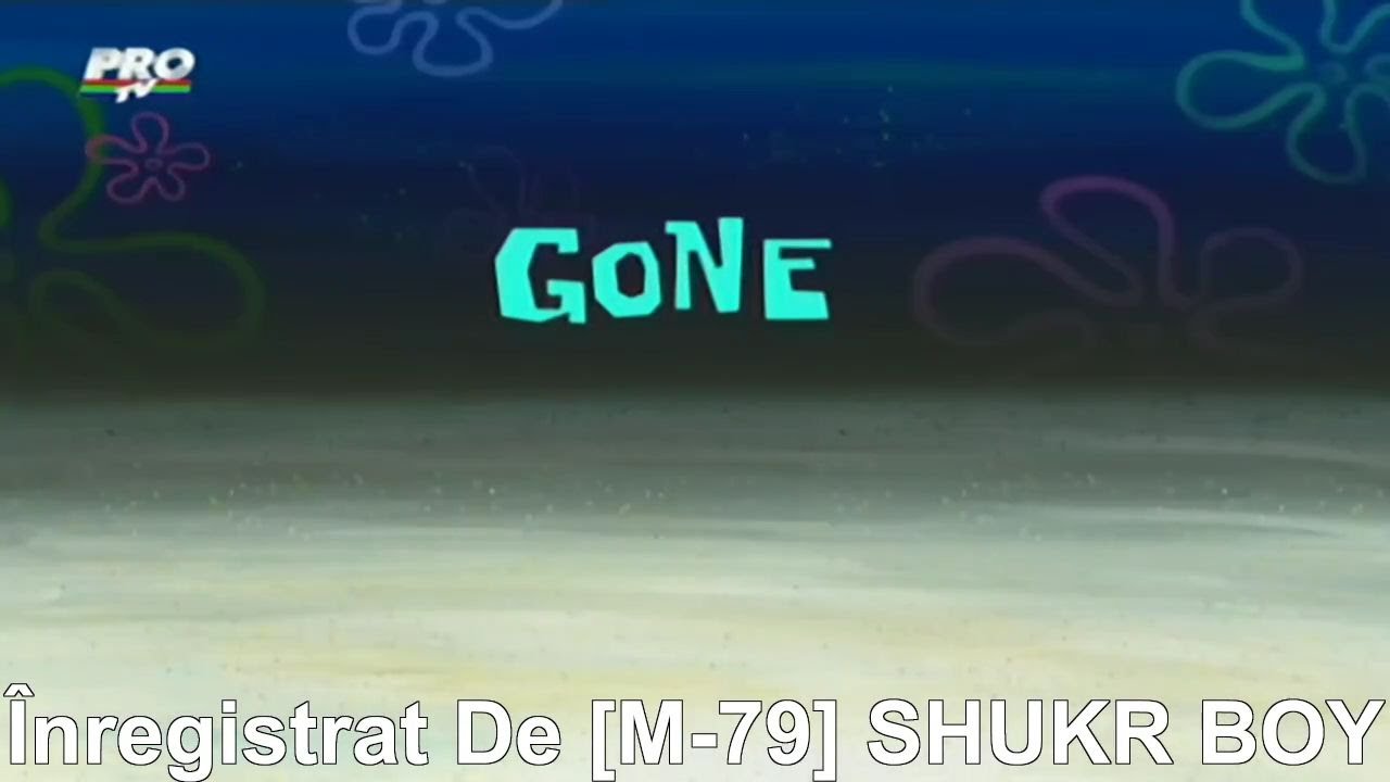 Spongebob | Gone Title Card (Romanian) - YouTube