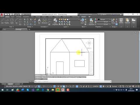Ajustando um desenho no formato A3 no layout - AutoCad - YouTube