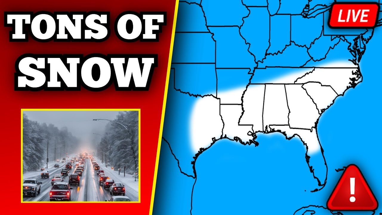 The Historic Gulf Coast Winter Storm of 2025, As It Occurred Live - 1 ...