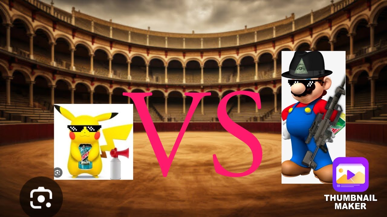 No scope mlg Mario vs mlg Pikachu (kombat arena bonus ep) - YouTube