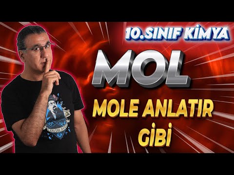 GERÇEK KÜTLE / AKB / MOL HACİM   İLİŞKİSİ ÖZET  10. SINIF KİMYA    6. DERS ( Mol Kavramı )