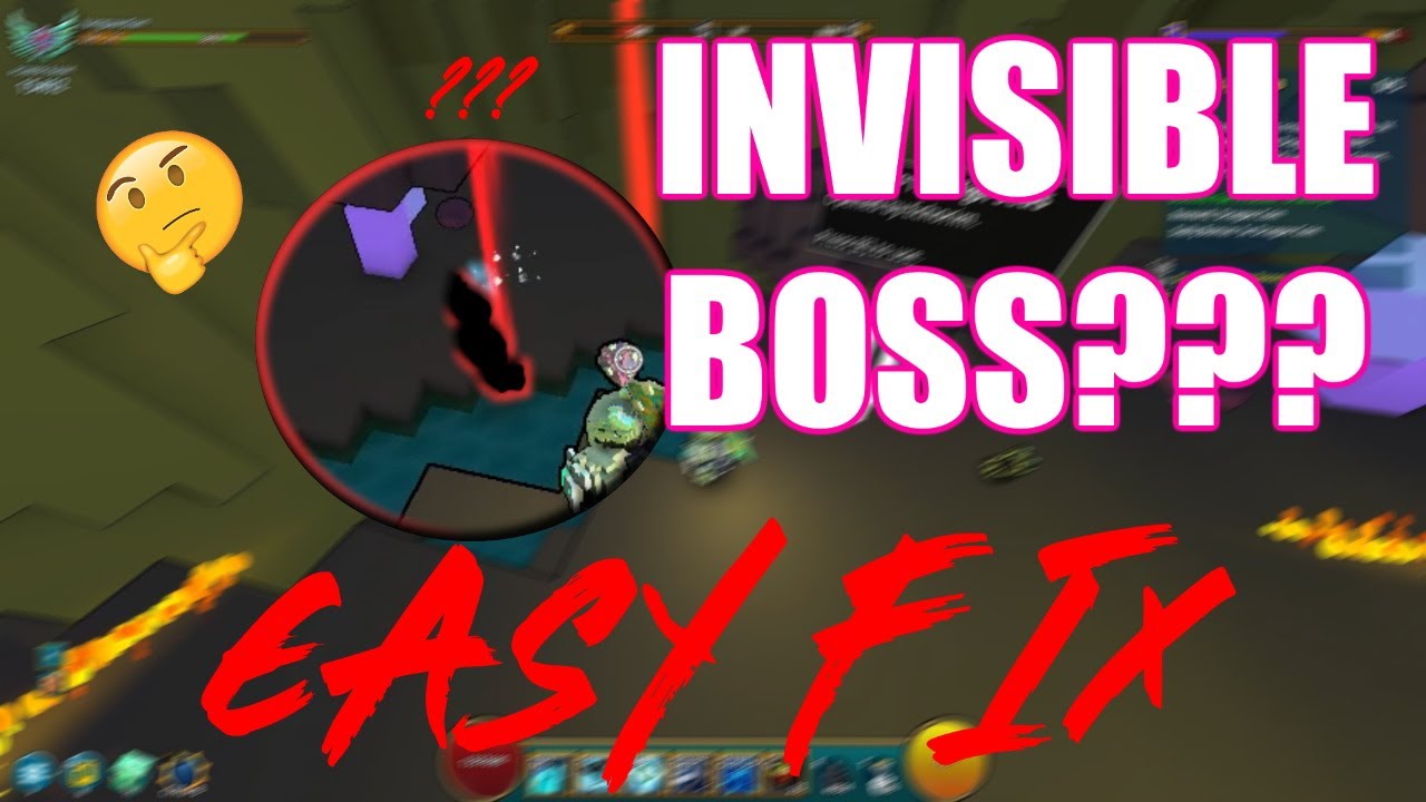 INVISIBLE BOSS BUG FIX - Trove (Quick Guides) 2020 - YouTube
