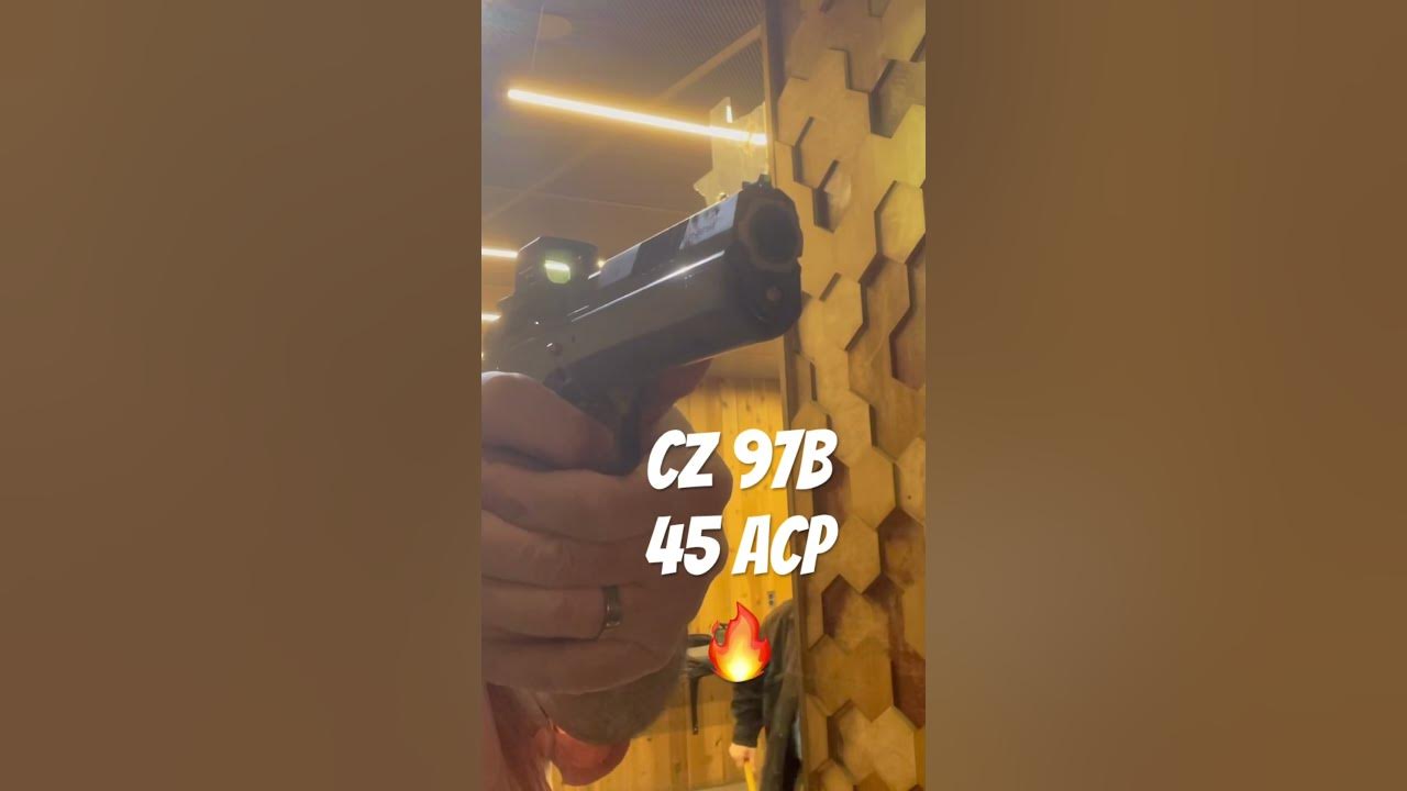 Custom CZ 97B 🔥 (Youtube Demonetized this Short.) #czm4l #practice #bigjohnson #texas # ...