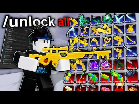 I Used HACKS To Unlock EVERYTHING in Roblox Rivals!