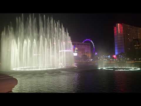 Bellagio fountain show: Ayeshe's dance(10/28/18)
