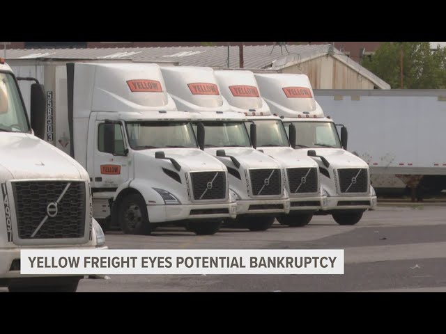 Yellow Freight System New Logistics Terminal In The City Of Berlin