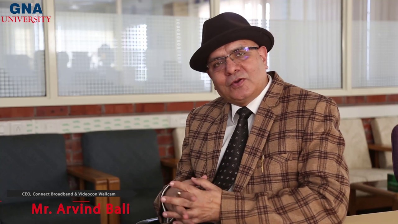 Mr. Arvind Bali, CEO- Connect Broadband & Videocon Wallcam | GNA ...