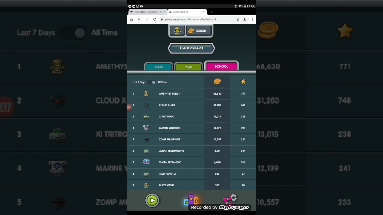 Me playing Numbots. - YouTube
