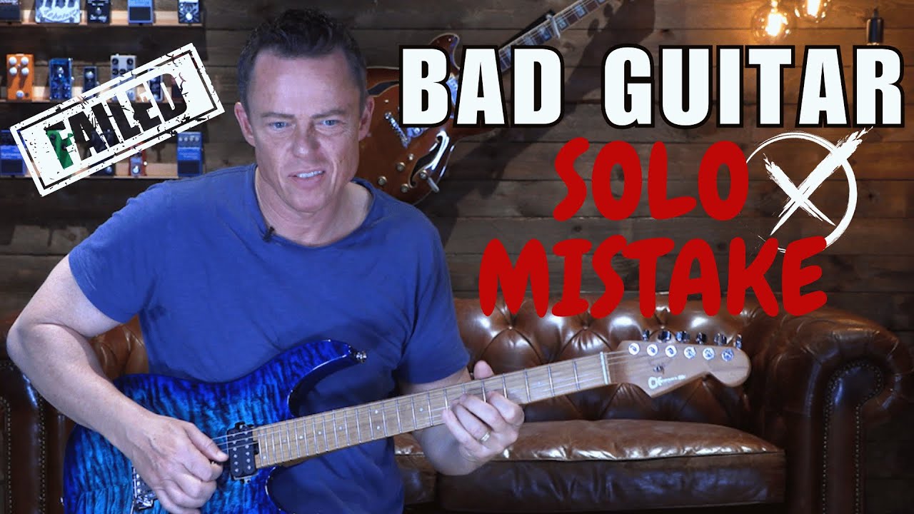 Bad guitar soloing MISTAKE - YouTube