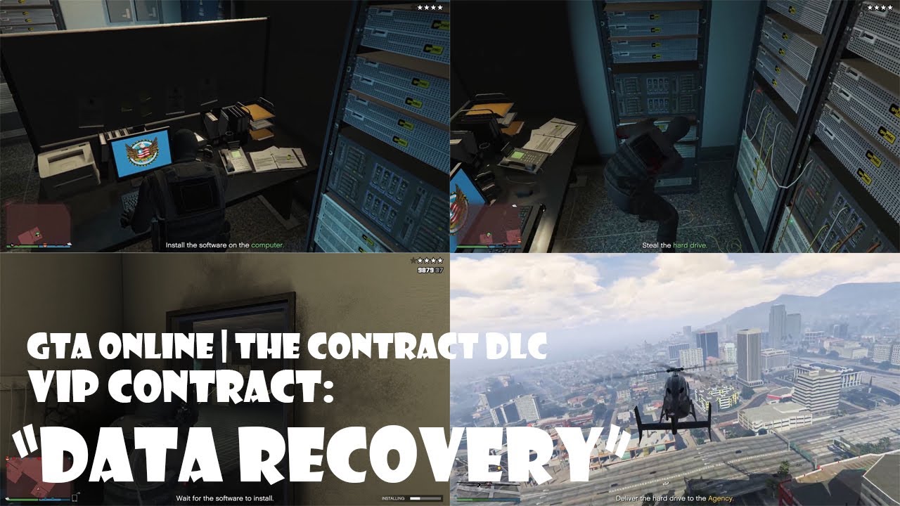 GTA Online: The Contract DLC | Mission Data Recovery - YouTube