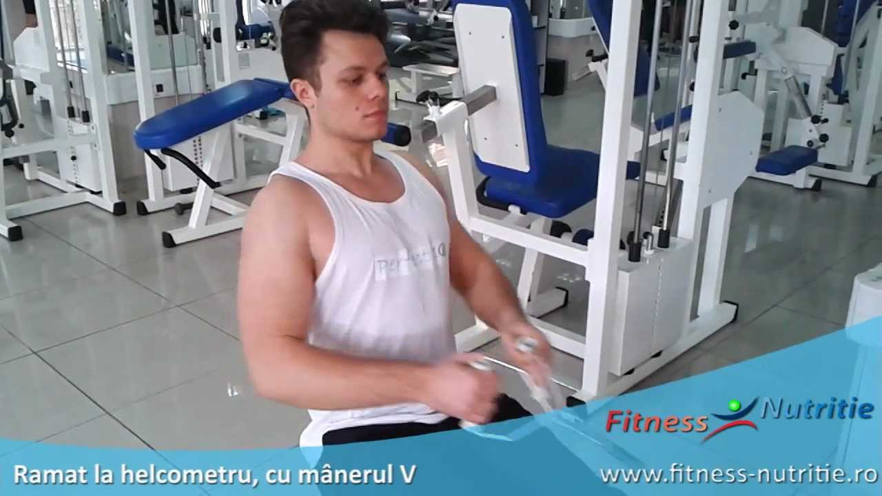 Ramat la helcometru, cu mânerul V - YouTube