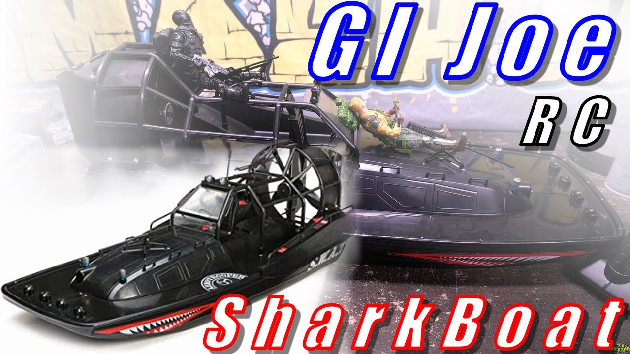 Proboat Aerotrooper GI Joe RC Shark Air Boat - YouTube