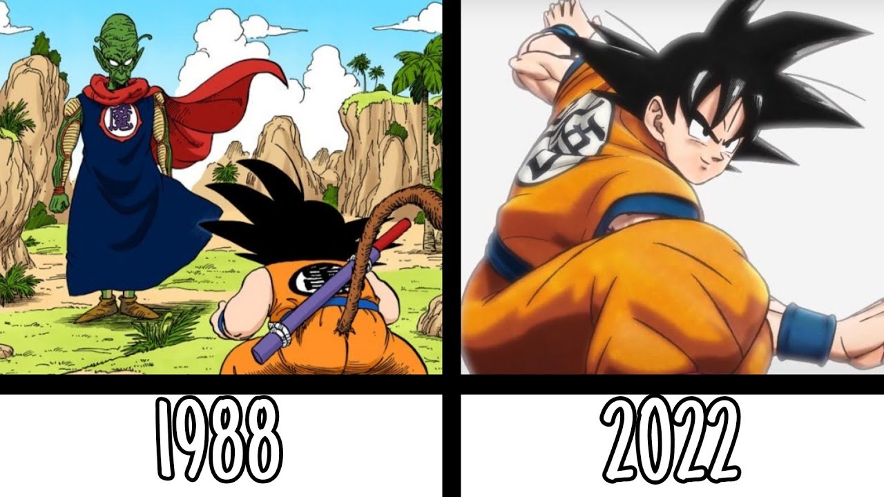 Evolution of Goku Over the Years (1988-2022) - YouTube