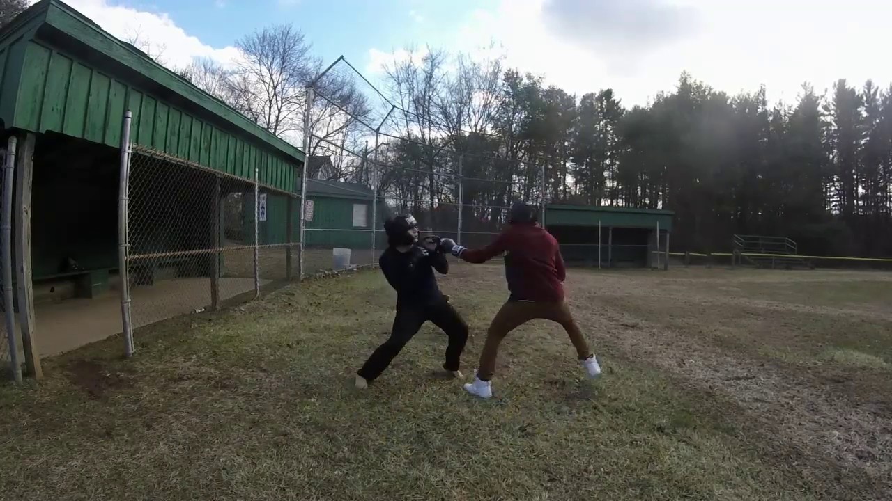 Backyard Sparring 2 (3 Rounds) - YouTube