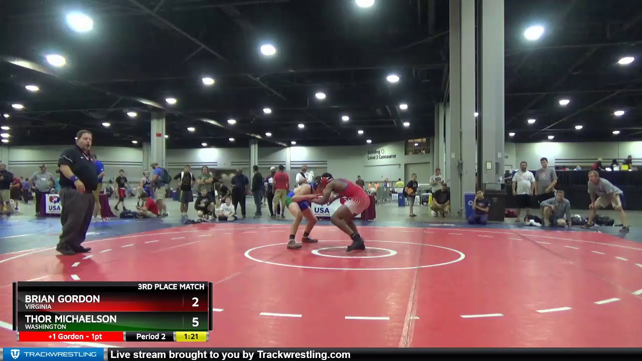 Schoolboy 136 Brian Gordon Virginia Vs Thor Michaelson Washington - YouTube