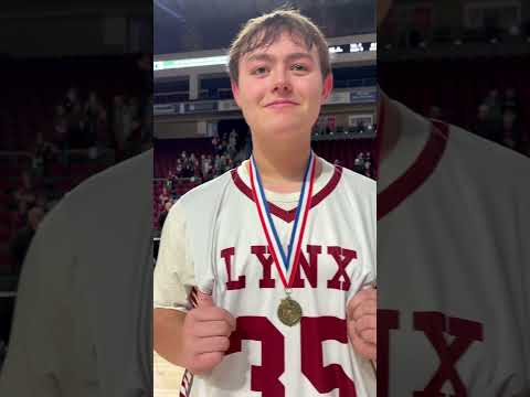 True Weatherbee after the MA Lynx win the Class C North Regional ...