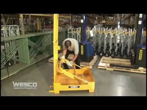 WESCO Foldable Maintenance Platform - YouTube