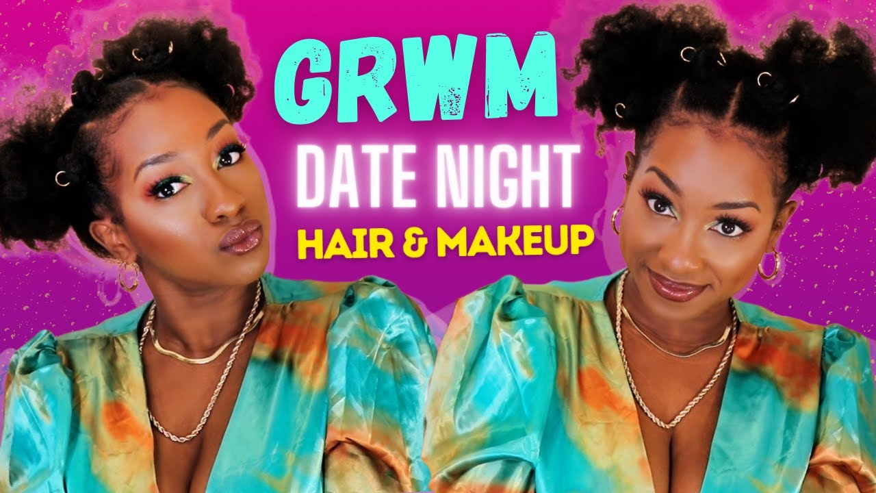 Get Ready With Me - DATE NIGHT ♥️ Hair & Makeup - YouTube