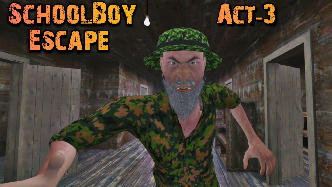 SchoolBoy Escape Act 3 Full Gameplay II SchoolBoy Escape Act 3 II ...