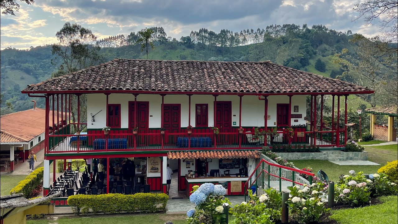 Finca El Ocaso - Coffee tour in Salento, Colombia - Drone Video [ EL ...