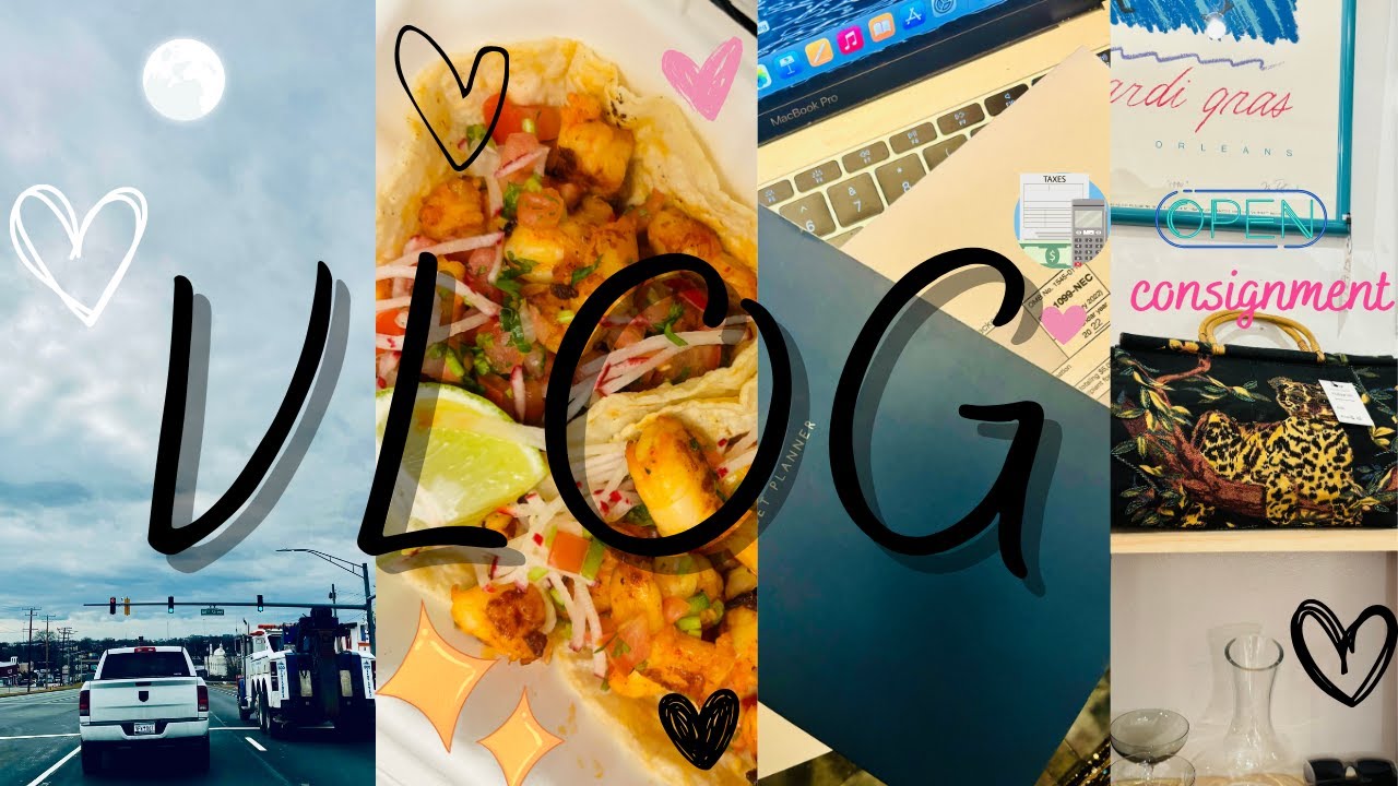 VLOG: Gloomy Days|Consignment Shops|Chit Chat - YouTube