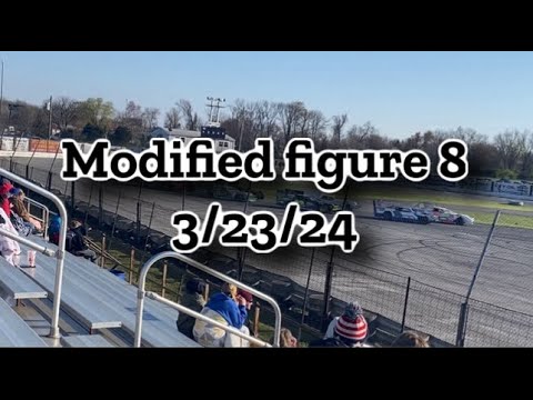 Sportsdrome speedway opening weekend- modified figure 8- - YouTube