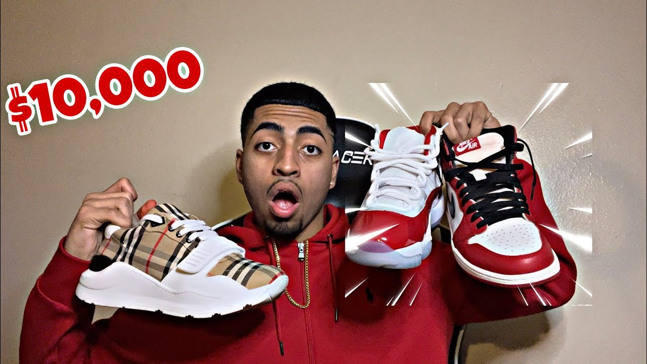 My $10,000 Shoe Collection #shoecollection - YouTube