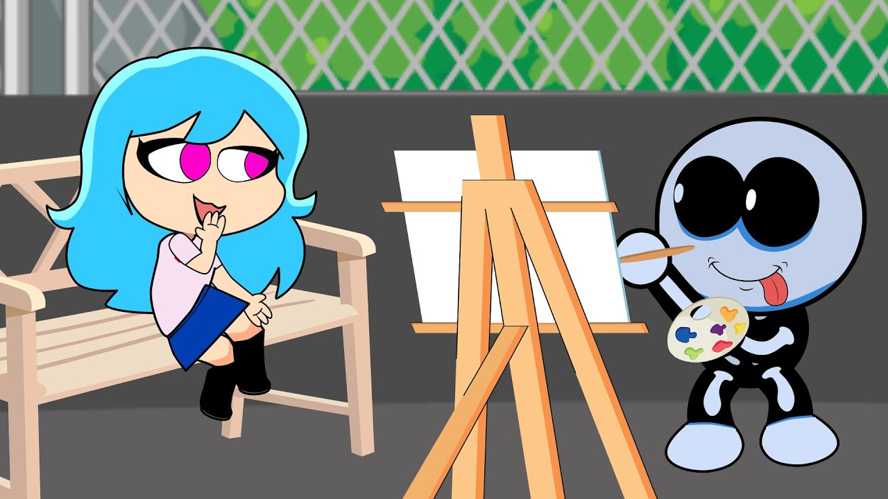 Skid Drawing Sky On The Big Roblox Animation 2 - YouTube