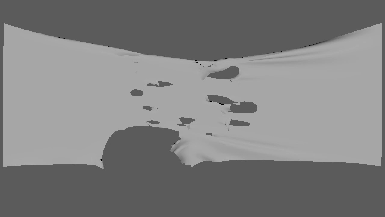 Cloth Stretch and Tearing - Maya nCloth - YouTube