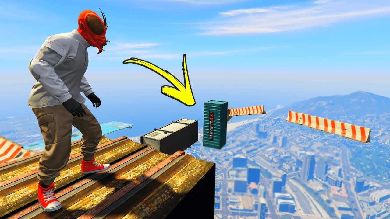 GTA 5 Online Parkour - SUPER EXTREME PARKOUR - YouTube