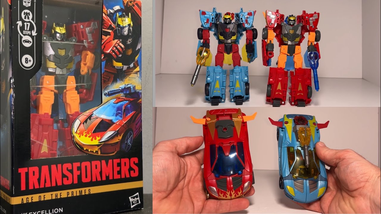 Transformers age of the primes Excellion review. Generations AOTP ...