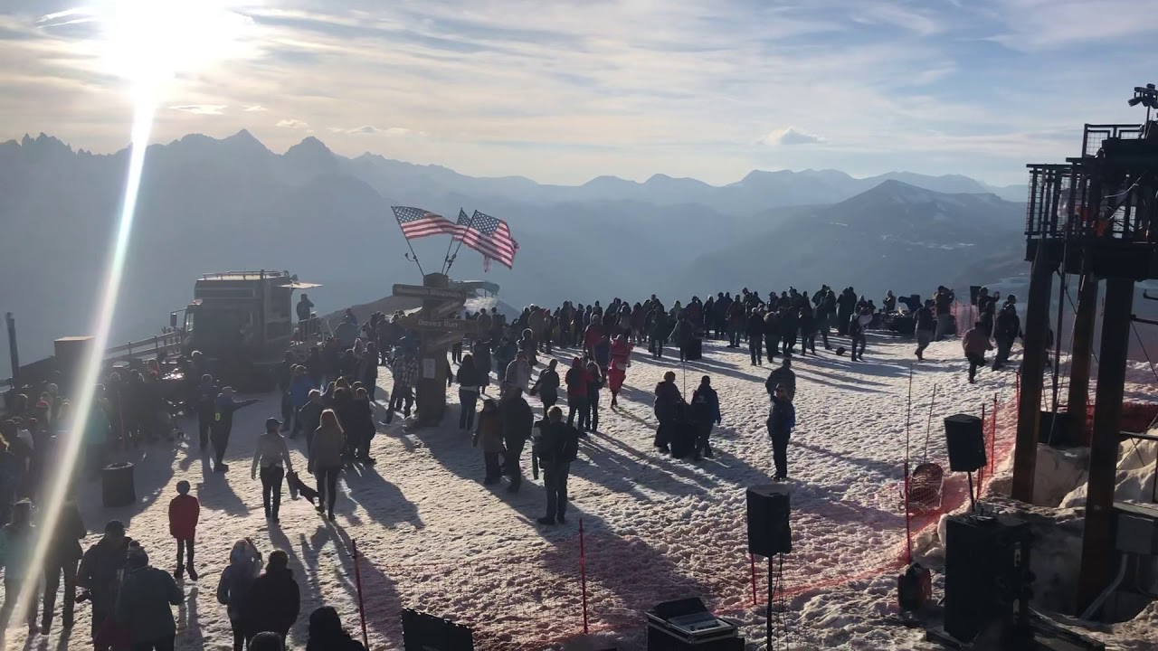 Mammoth Mountain Freedom Bash, Summit of Mammoth Mountain - YouTube