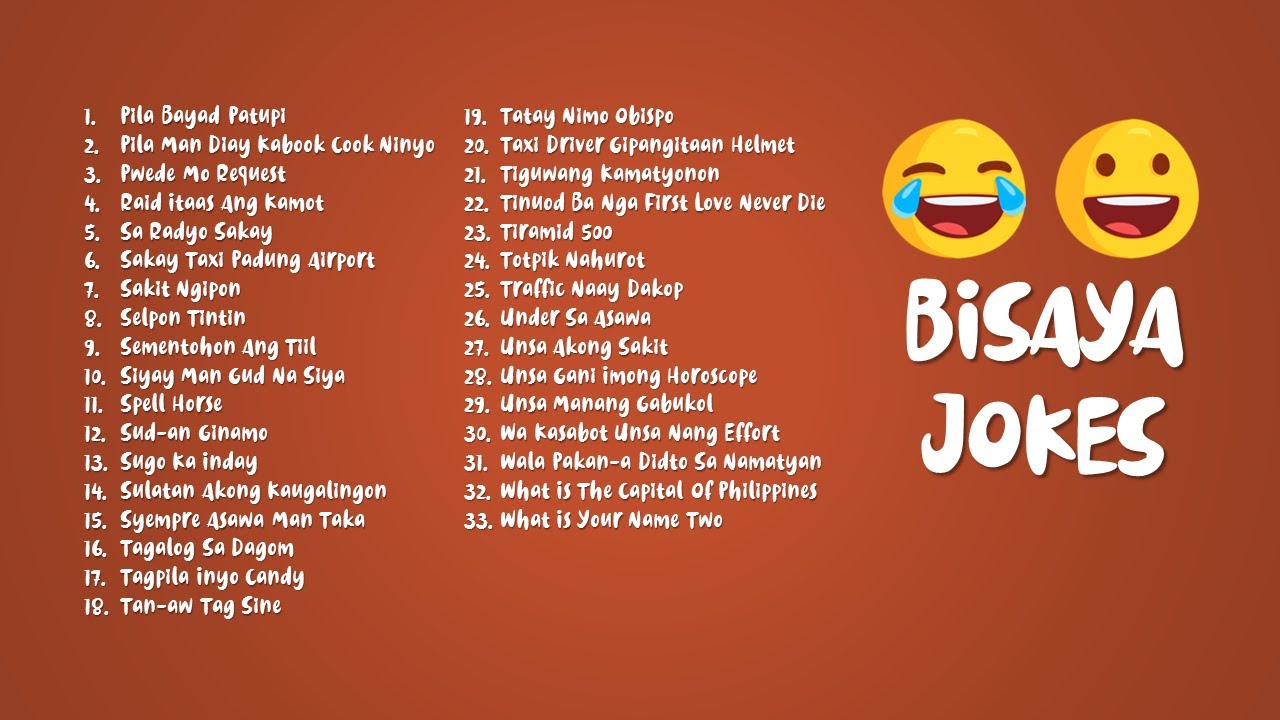 Bisaya Jokes Volume 4 - YouTube
