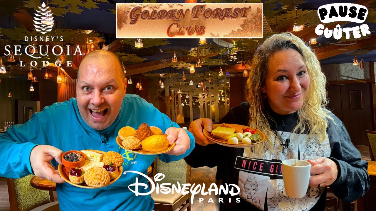 DECOUVERTE DU GOUTER GOLDEN FOREST AU DISNEY'S SEQUOIA LODGE A ...